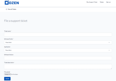 Customer Support - Ozen Engineering, Inc