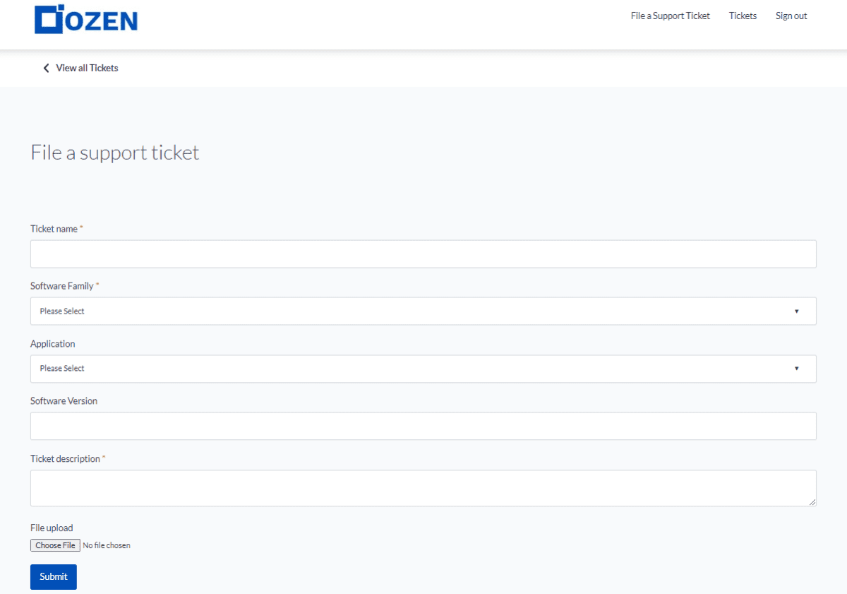 Customer Support - Ozen Engineering, Inc